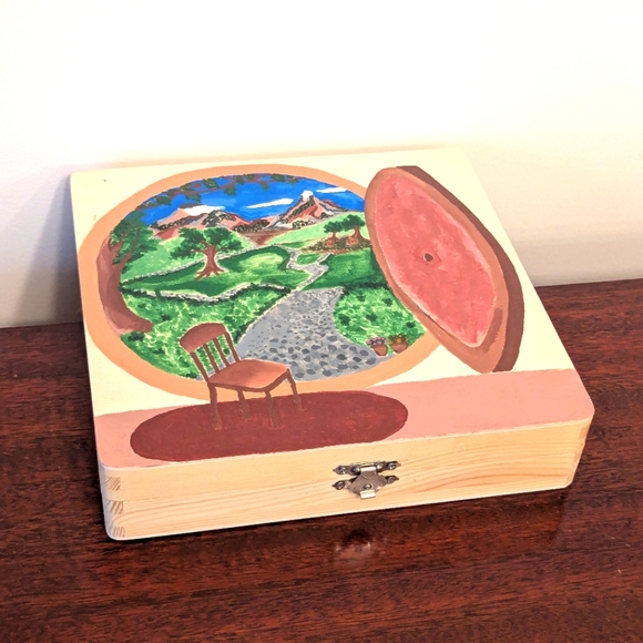 Other | Hobbit Inspired Wooden Trinket Box | Poshmark